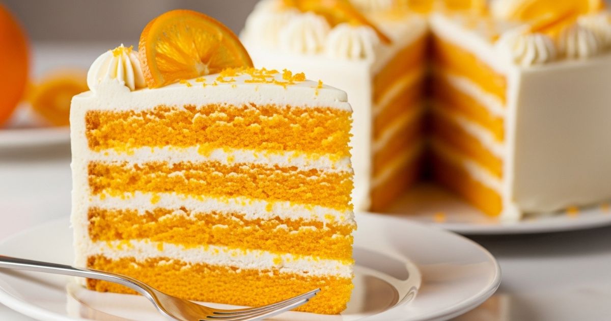 Zesty Orange Layer Cake Recipe - Ellie Recipe